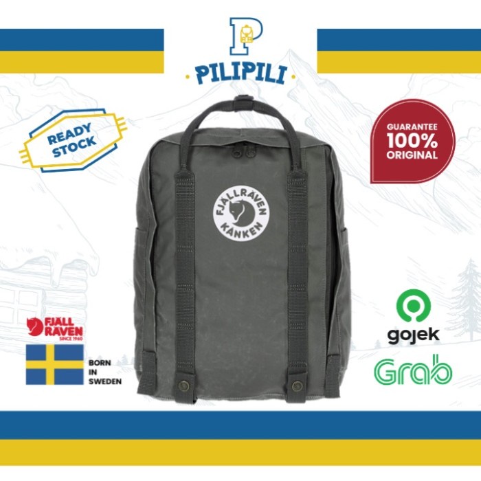 Fjallraven Tree-Kanken ORIGINAL Charcoal Grey | Lazada Indonesia