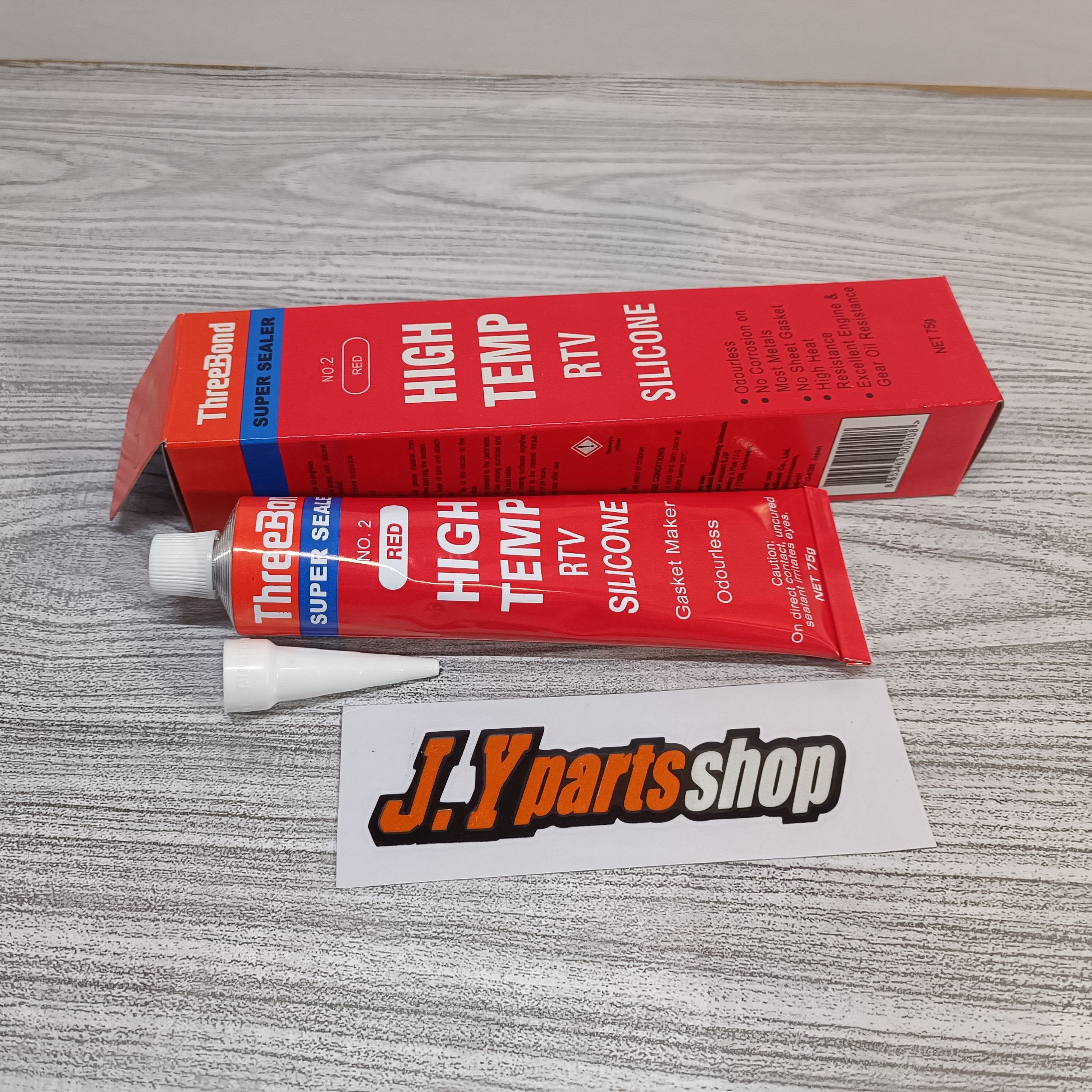 lem gasket threebond red no.2 super sealer high temp 75 gram | Lazada ...