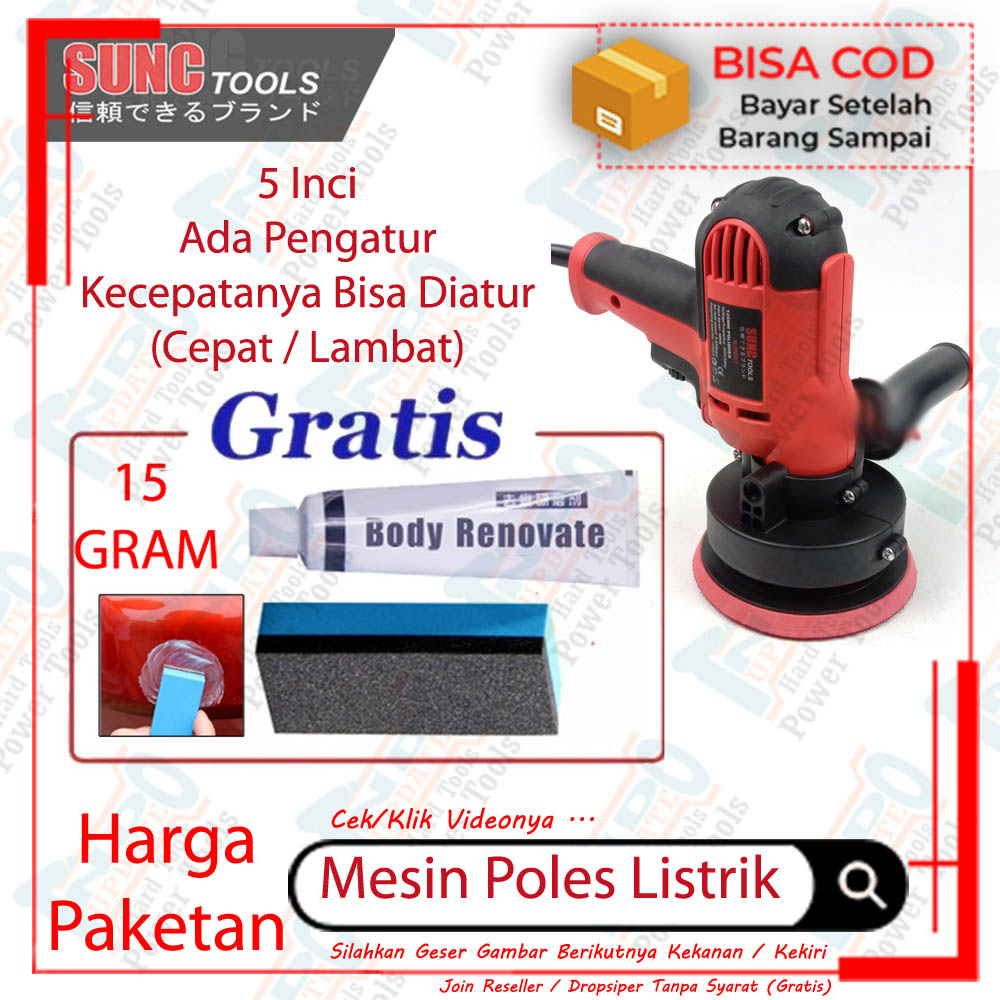 Body Compound Penghilang Baret Lecet Kompon Moles Mobil Motor + Mesin ...