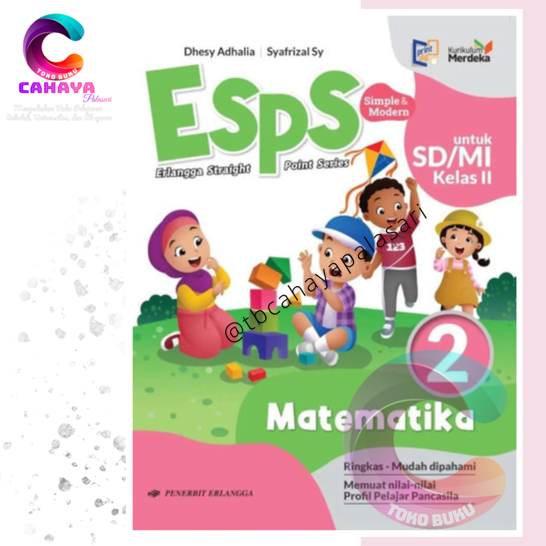 ESPS MATEMATIKA SD KELAS 1 2 KURIKULUM MERDEKA KURMER ERLANGGA REVISI TERBARU | Lazada Indonesia