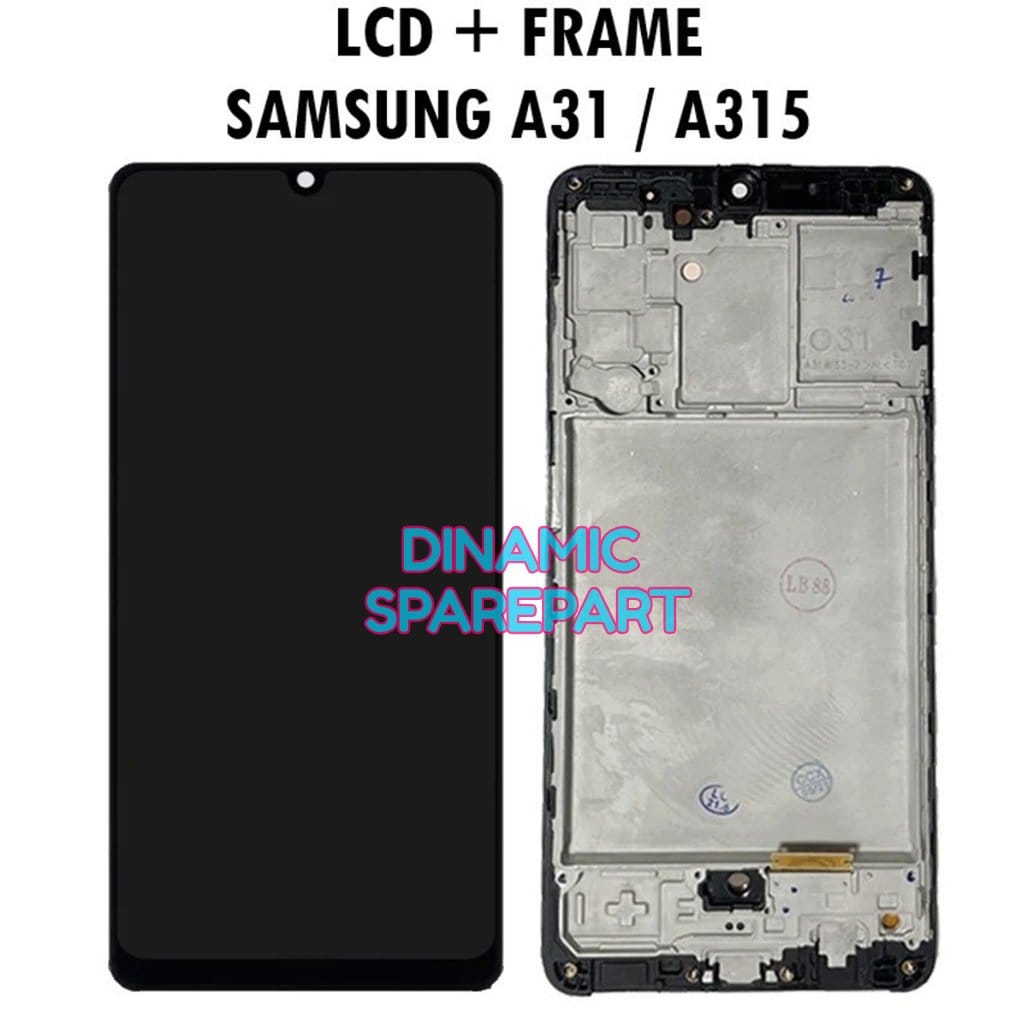 LCD + FRAME SAMSUNG A31 / A315 FULLSET + TOUCHSCREEN ~ DINAMIC SPAREPART | Lazada Indonesia