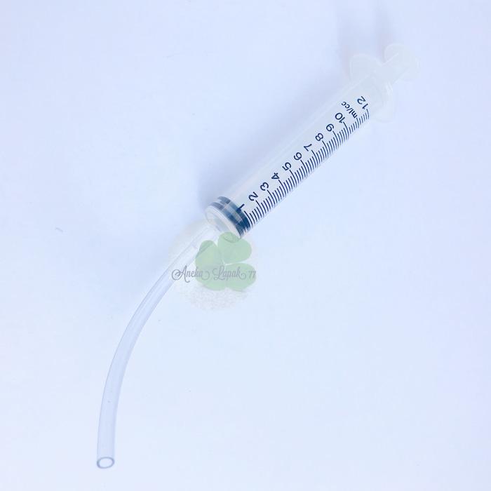 Suntikan 10 cc + selang Syringe 10 ml baru tinta parfum essence warna ...