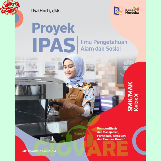 BUKU PROYEK IPAS SMK KELAS 10 ERLANGGA KURIKULUM MERDEKA RUMPUN BISNIS ...