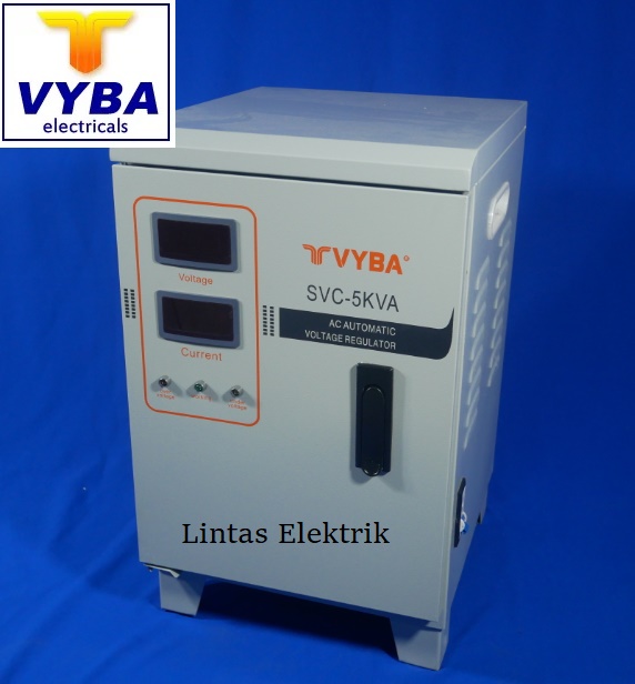 VYBA STABILIZER 5000VA / STAVOL 5000 VA FULL Kapasitas ORIGINAL ASLI ...