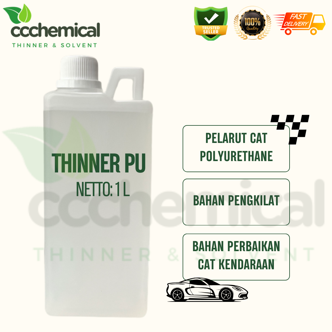 Thinner PU Pengencer Cat Mobil 1 Liter | Lazada Indonesia