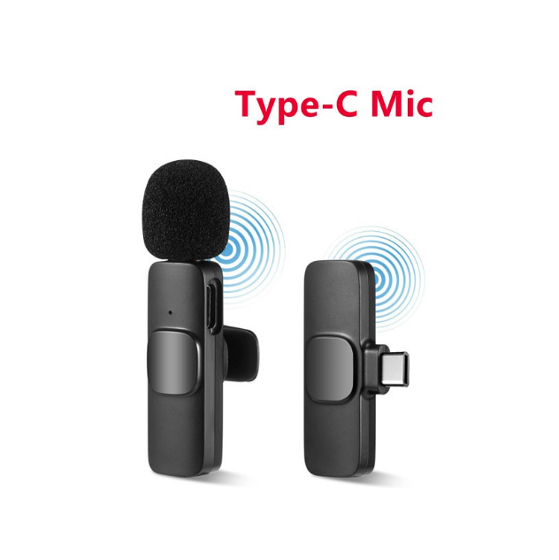Mic Clip On Wireless Type C 2.4G / MIC CLIP ON WIRELESS LIGHTNING ...