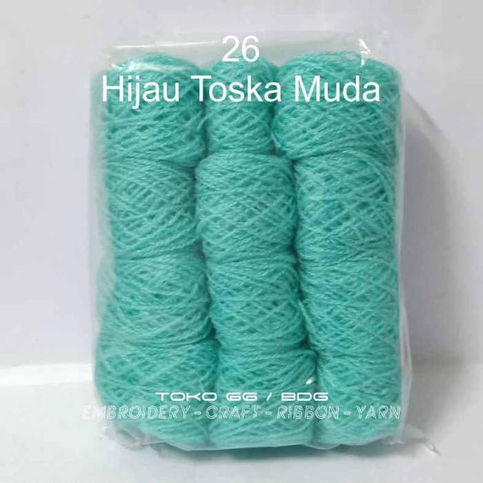 Benang woll kecil, benang woll lusinan. - 1 Hitam | Lazada Indonesia