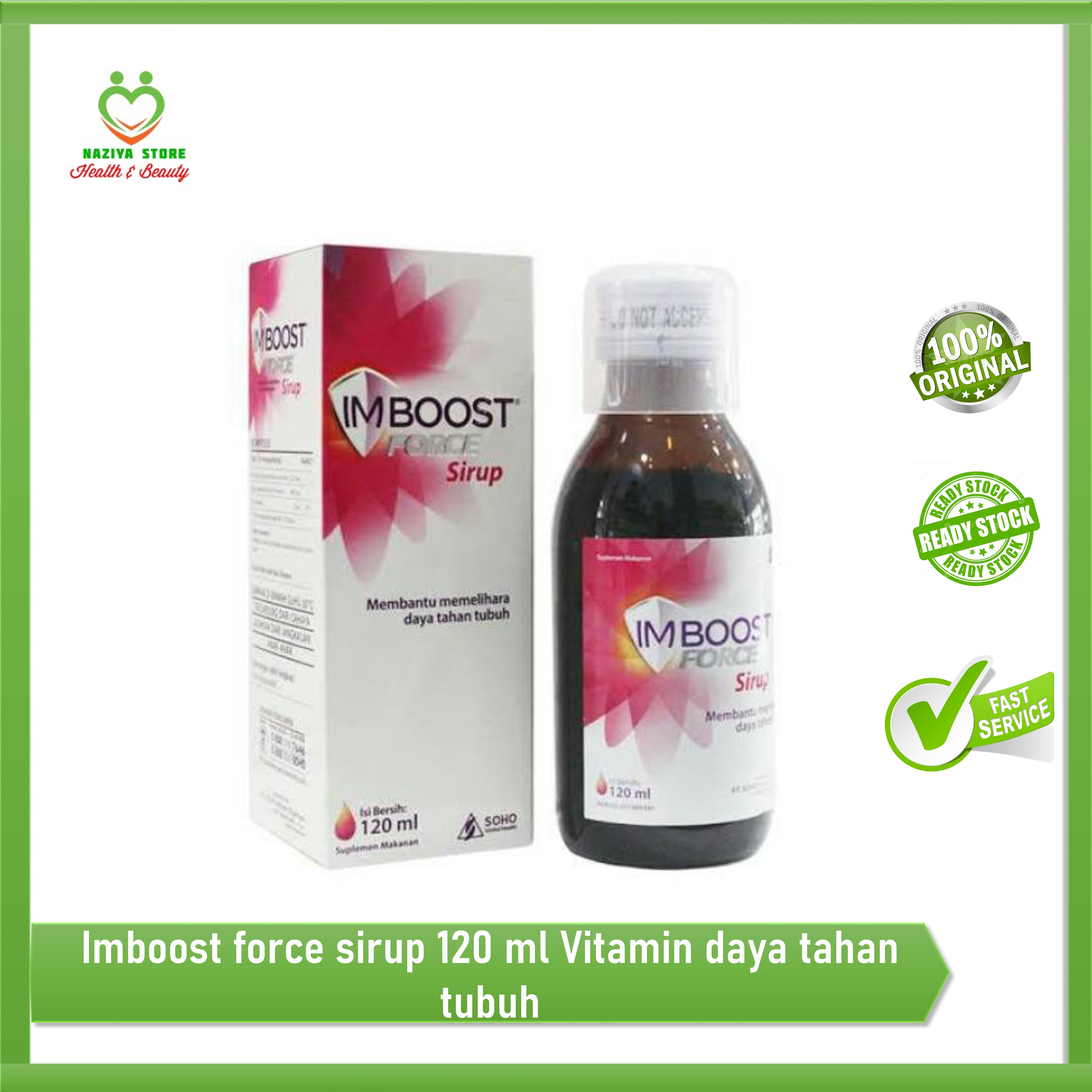 Imboost Force Sirup 120 ml Menjaga daya tahan Tubuh Anak Imun Tubuh Anak | Lazada Indonesia