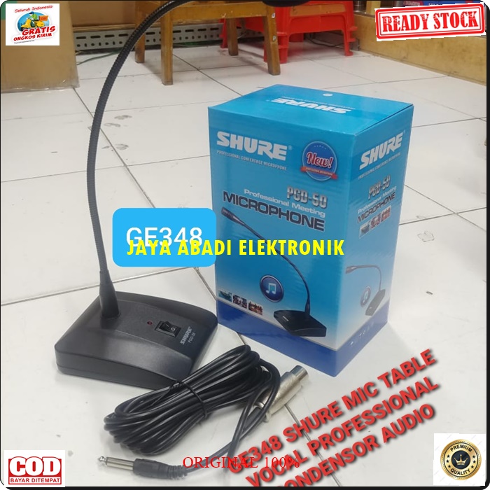 shure mic meja condenser mik table desk standing electret condesor ... shure mic meja condenser mik table desk standing electret condesor ...