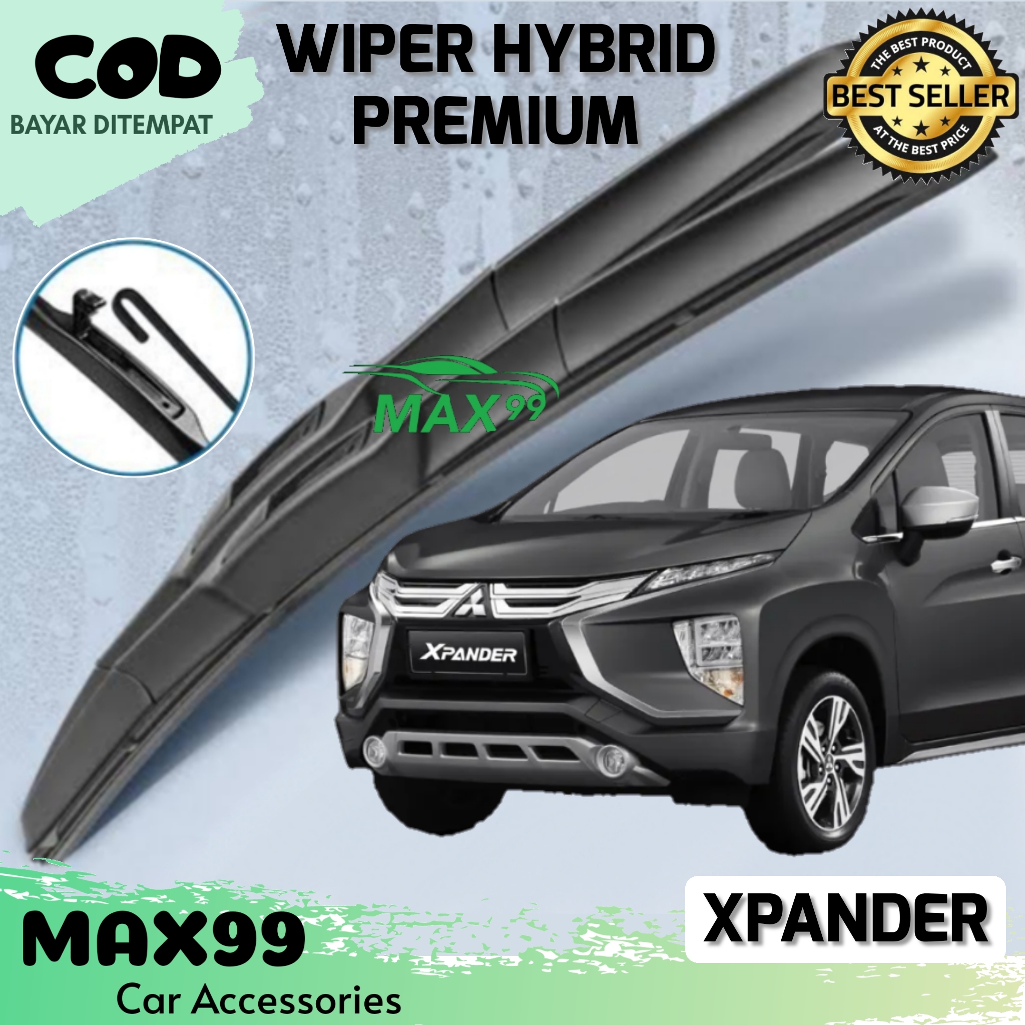 COD - WIPER HYBRID XPANDER / WIPER HYBRID PREMIUM XPANDER / WIPER KACA ...