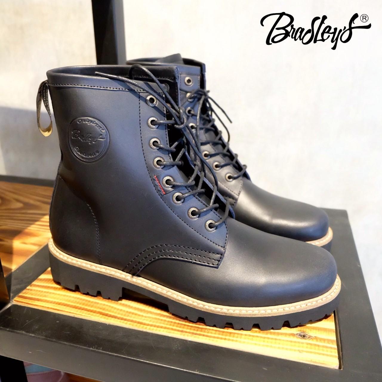Sepatu Boots Tinggi High Sepatu Pria Kulit Asli Pull Up Best Quality ...