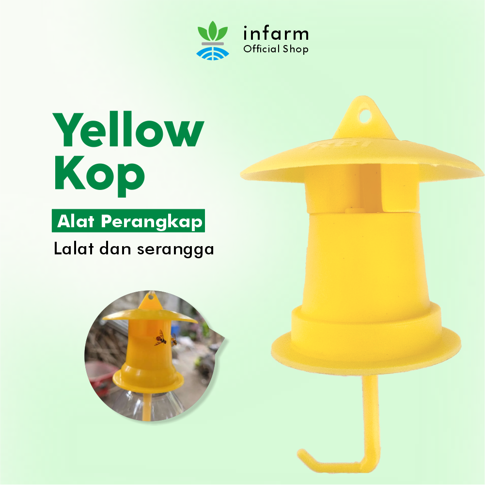 INFARM - Perangkap Lalat Buah Bentuk Tutup Botol Pengendali Ulat Buah ...