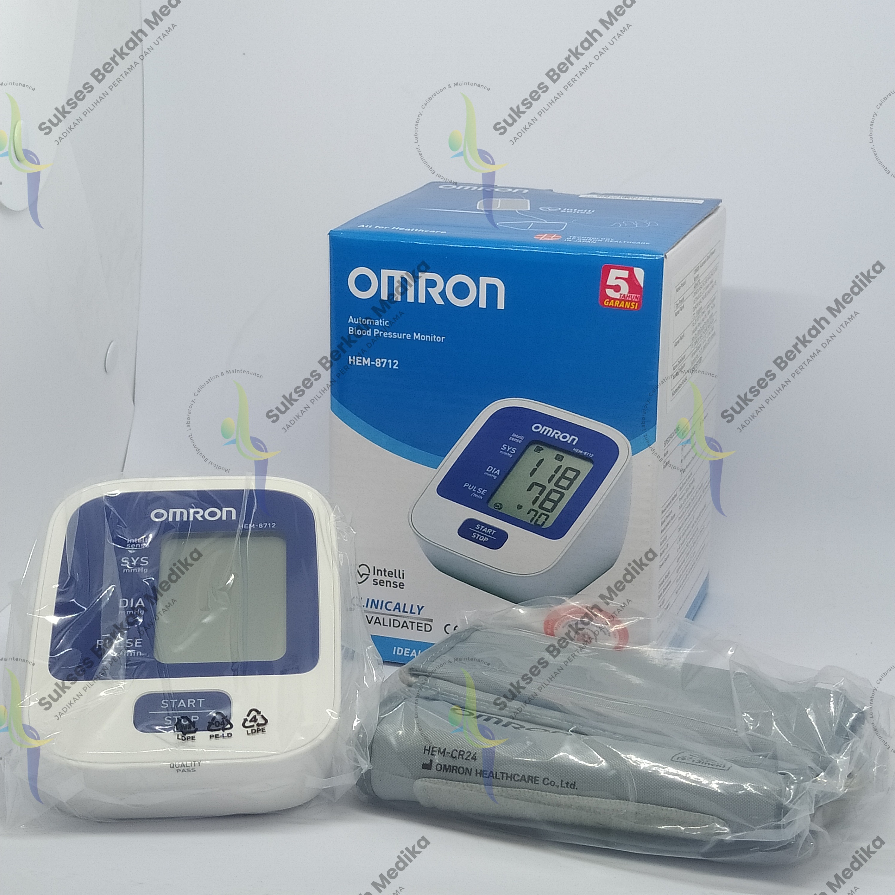 Tensimeter Digital Omron HEM-8712 Garansi 5 Tahun | Lazada Indonesia