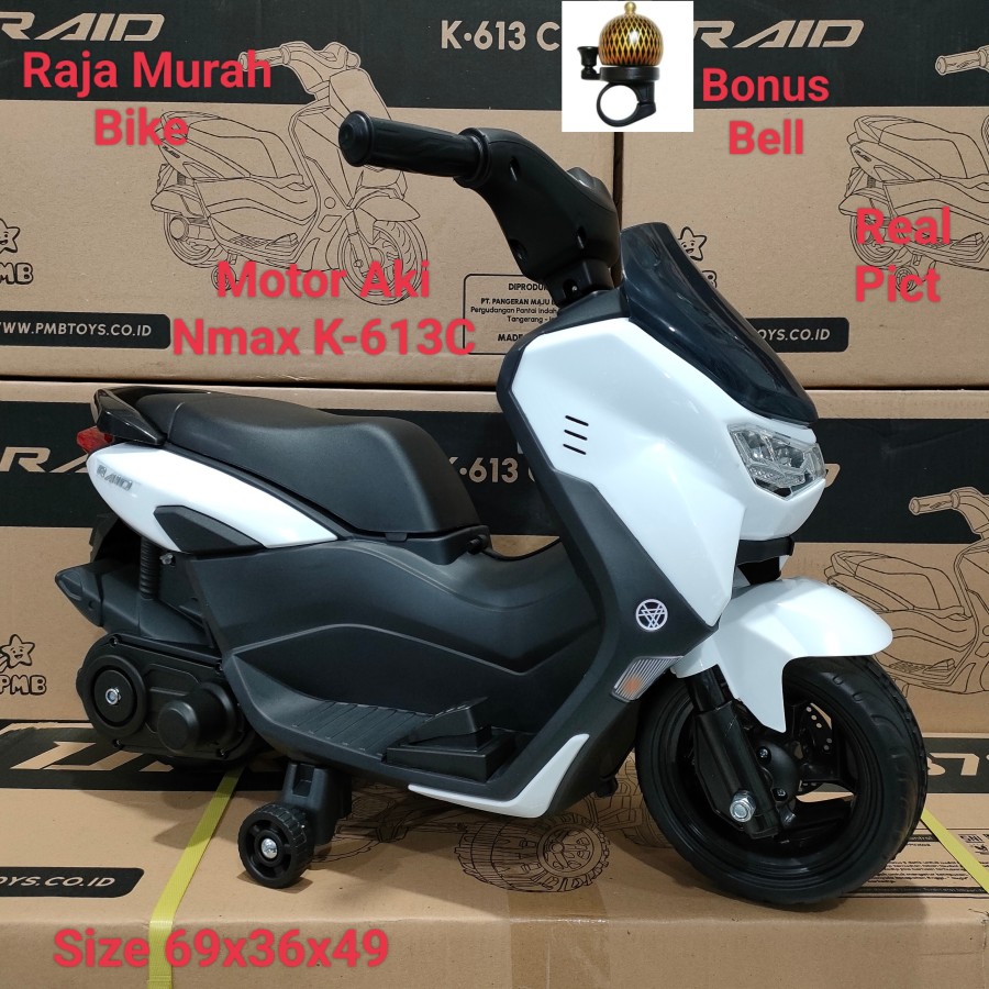 Motor Aki Nmax Pmb K-613C Mainan Motor Aki Anak Nmax K-613C Motoran Aki ...