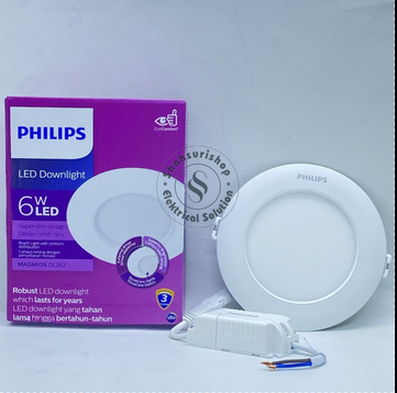 PHILIPS MAGNEOS DL262 INBOW 6 WATT 100 MM PHILIPS LED PANEL | Lazada ...