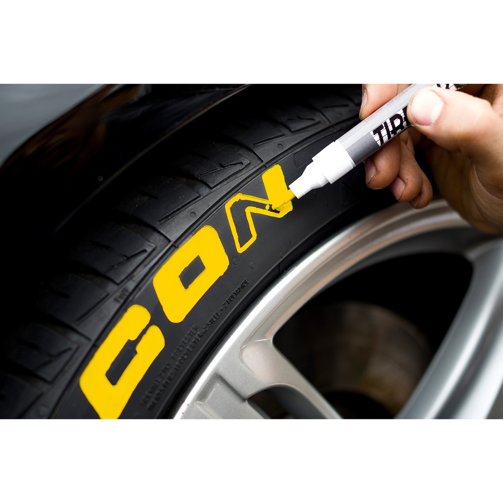 Spidol Ban Mobil Motor Toyo Paint Marker Original Warna Kuning | Lazada ...