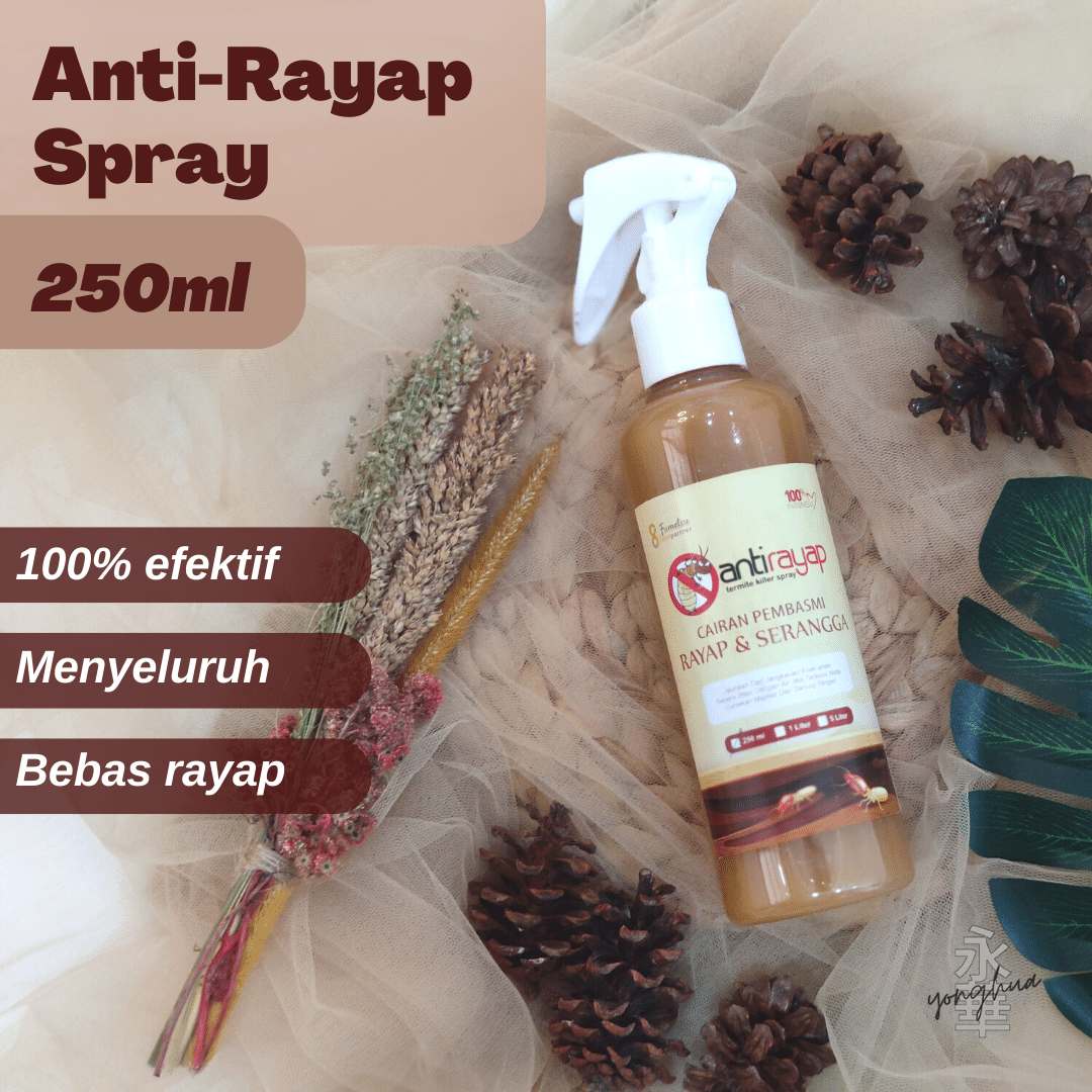 PROMO! Obat Racun Anti Rayap Cairan Pembasmi Rayap Spray 250ml & 1 ...