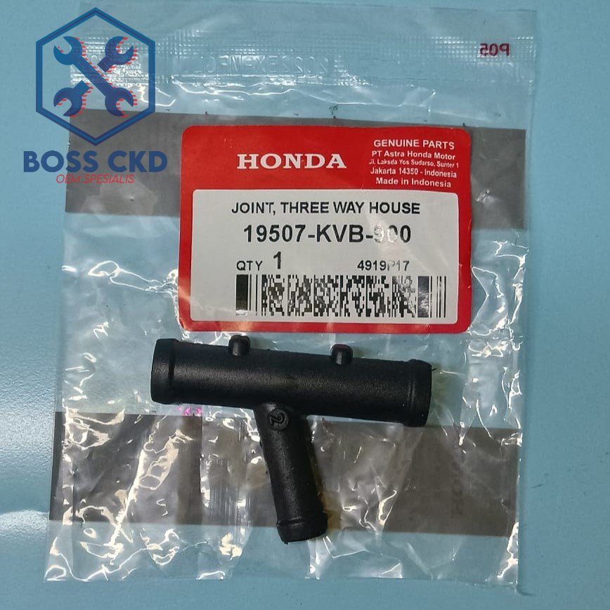 Pipa Radiator Honda Vario 110 Techno CBS CW Pipa T Joint Three Way KVB ...