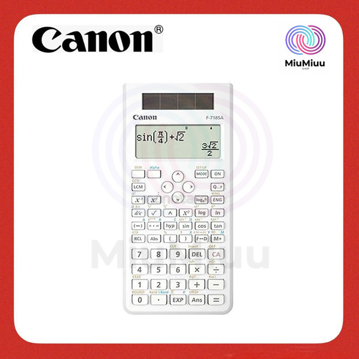SCIENTIFIC CALCULATOR KALKULATOR ILMIAH CANON F-718S series | Lazada ...