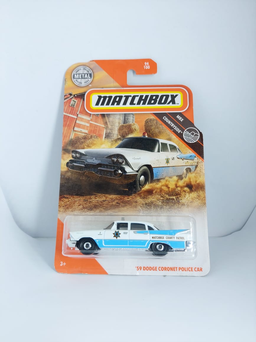 Matchbox - 59 Dodge Coronet Police Car White | Lazada Indonesia