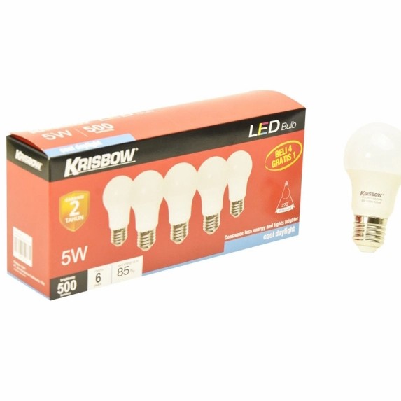 Lampu LED 5W KRISBOW - Putih | Lazada Indonesia