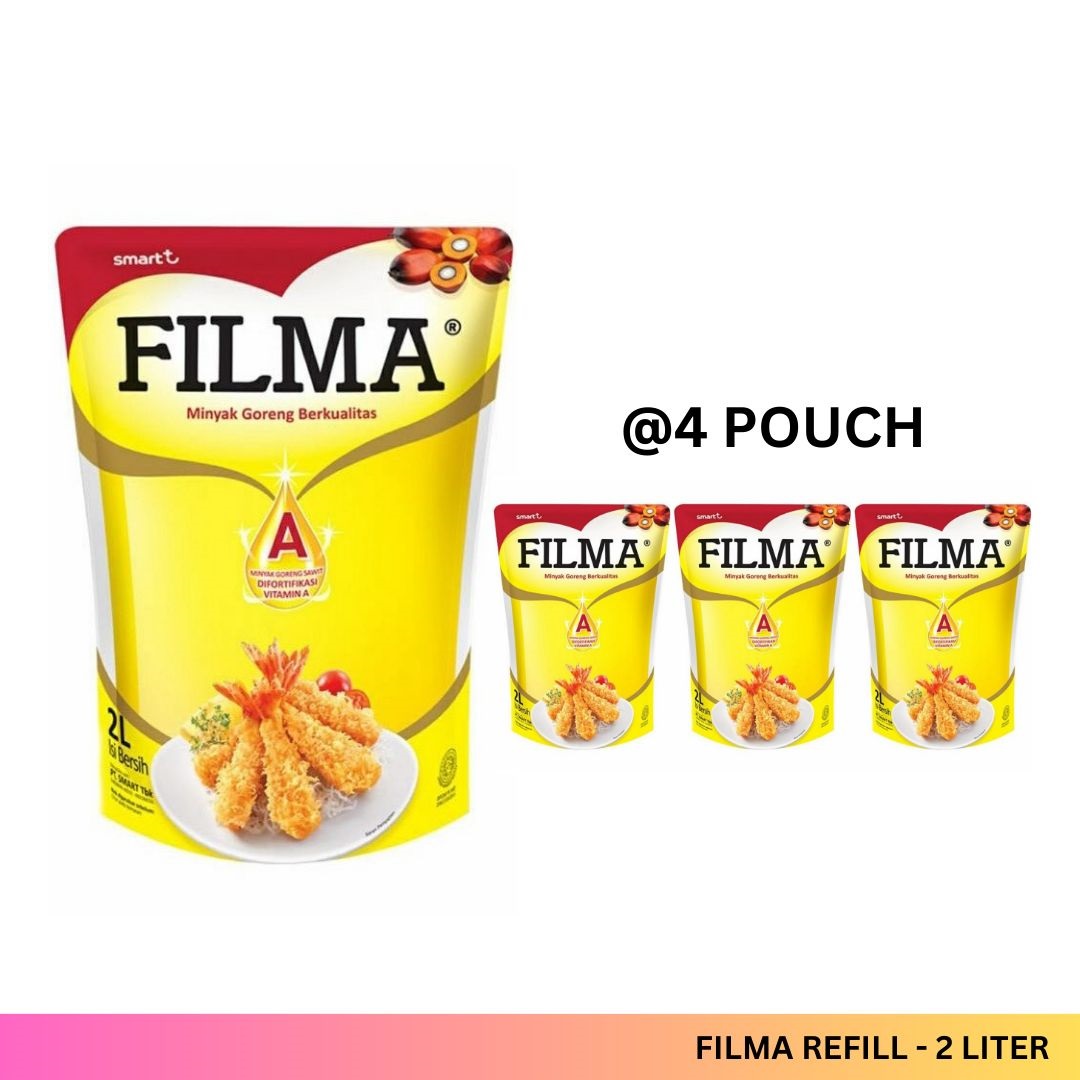FILMA MINYAK GORENG 2 LITER / 4 POUCH | Lazada Indonesia
