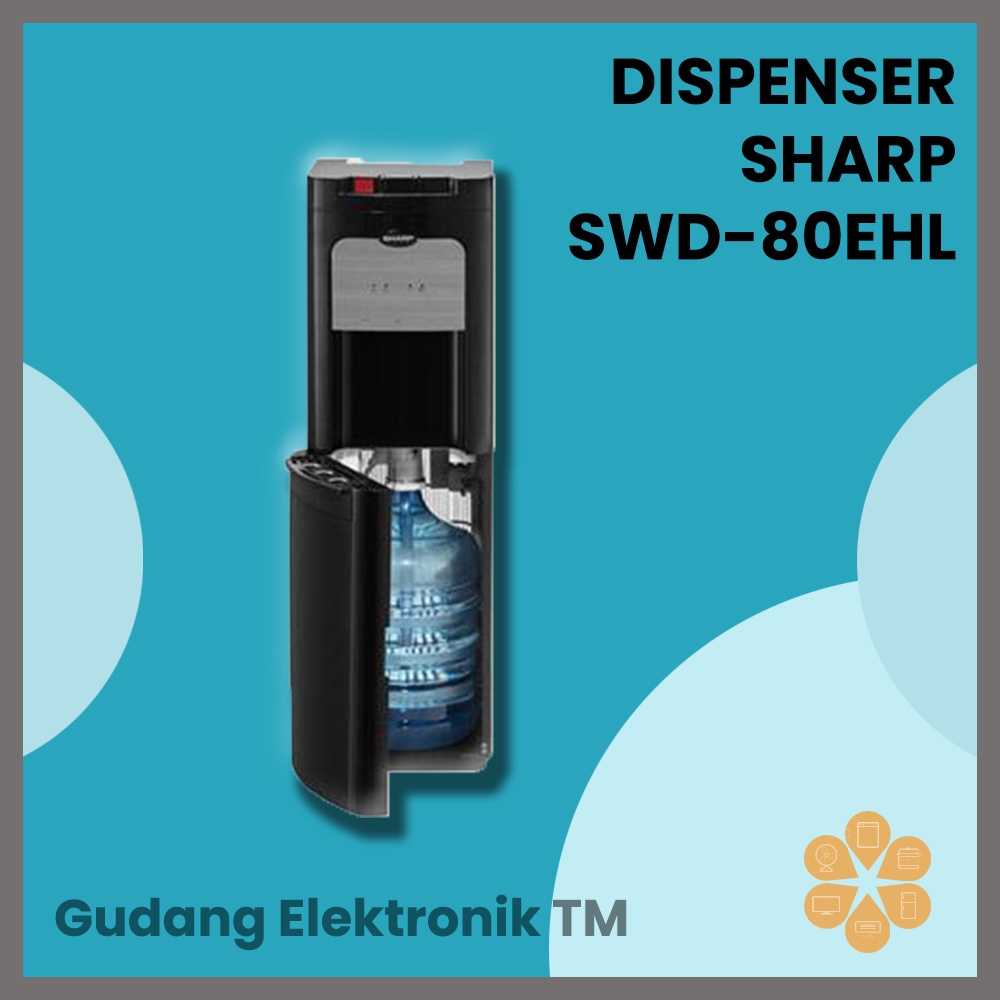 Dispenser SHARP Galon Bawah SWD-80EHL | Lazada Indonesia