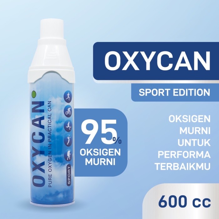 Oxycan Sport 600 cc | Kaleng Tabung Oksigen Portable | Gas Oxygen ...