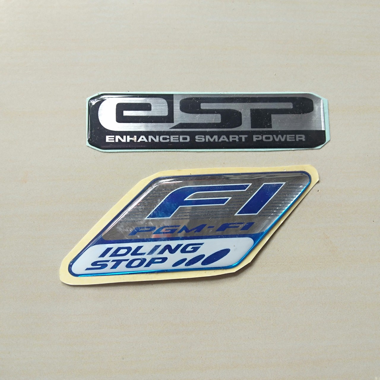 sticker emblem timbul honda emblem esp dan pgm fi | Lazada Indonesia