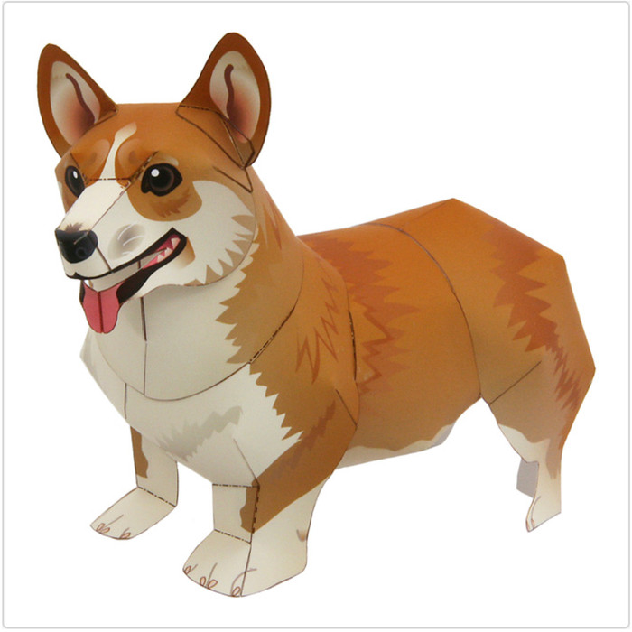 Welsh Corgi Pembroke Dog papercraft | Lazada Indonesia