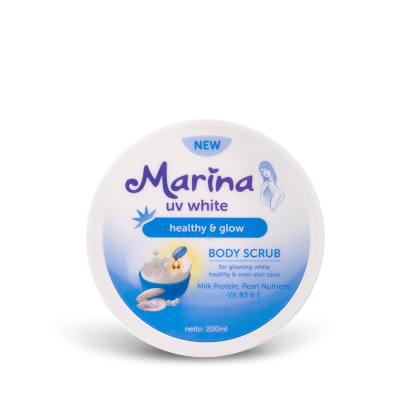 MARINA HEALTHY&GLOW BODY SCRUB 200ML | Lazada Indonesia