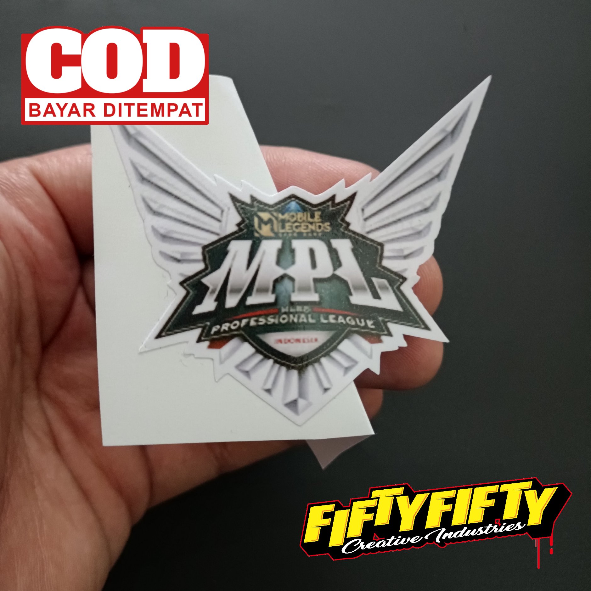 Stiker Print Cut MOBILE LEGENDS MPL Stiker Printing Laminasi Glossy ...