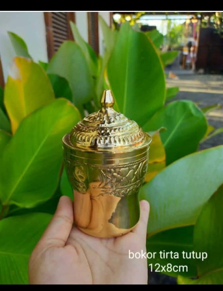 Bokor tirta tutup kuningan | Lazada Indonesia