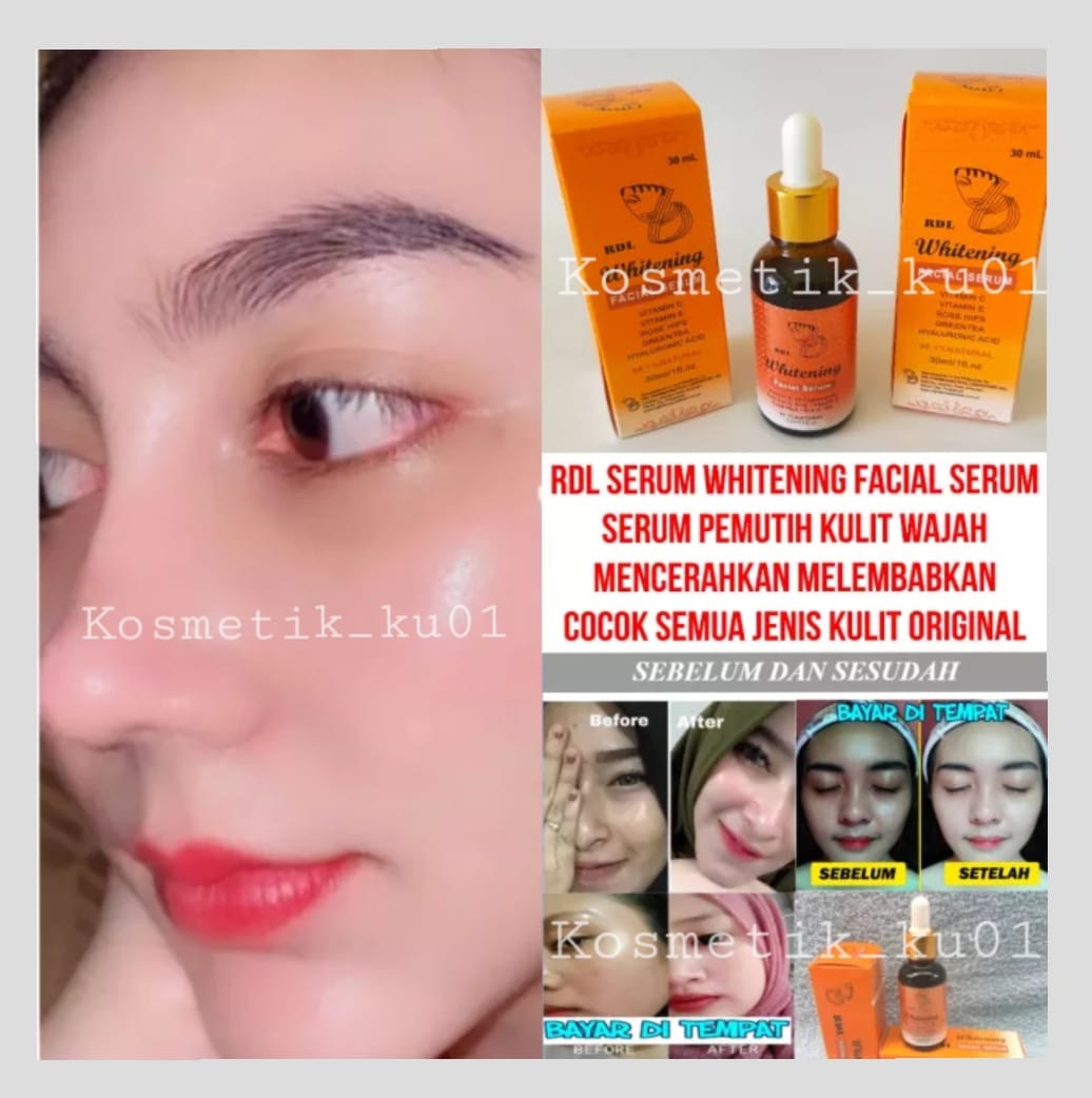 Serum Glowing RDL Whitening Facial Serum Rdl 30ml Serum RDL Whitening ...