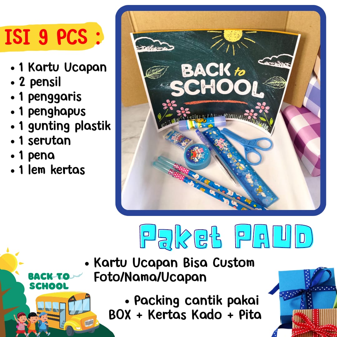 Paket Alat Tulis Lengkap Anak TK Paud SD Set Alat Tulis Anak Peralatan ... Paket Alat Tulis Lengkap Anak TK Paud SD Set Alat Tulis Anak Peralatan ...