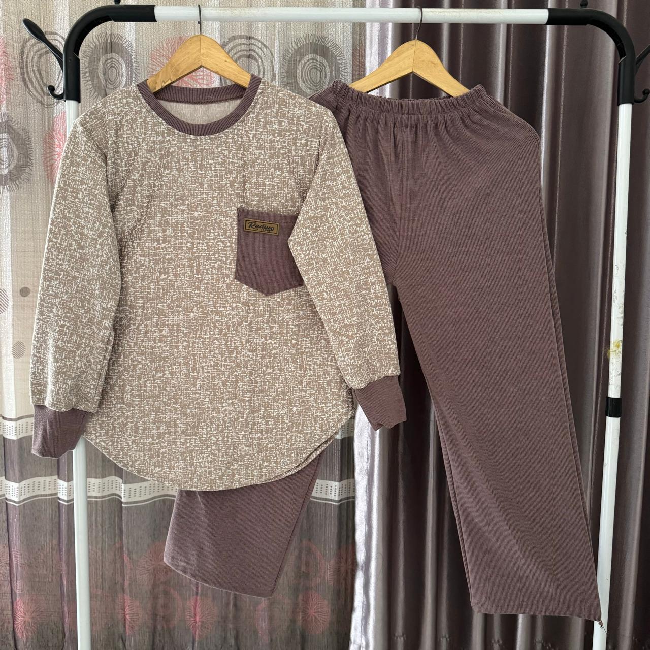 NEW !!! One Set Melisa Setelan Celana Ternyaman Dan Masa Kini | Setelan ...