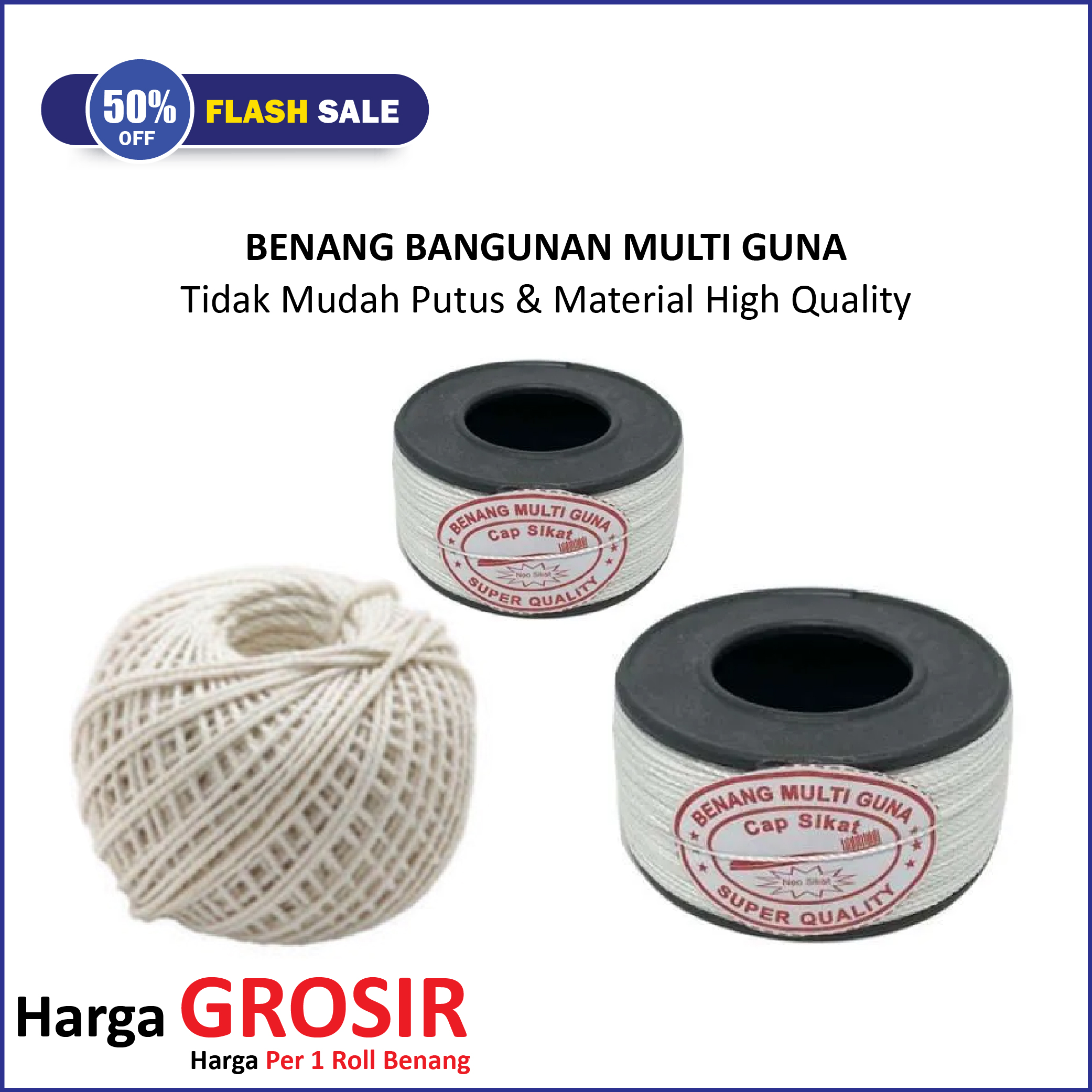 Benang tukang alat Bangunan bola besar bahan nilon nyilon yoyo besar ...