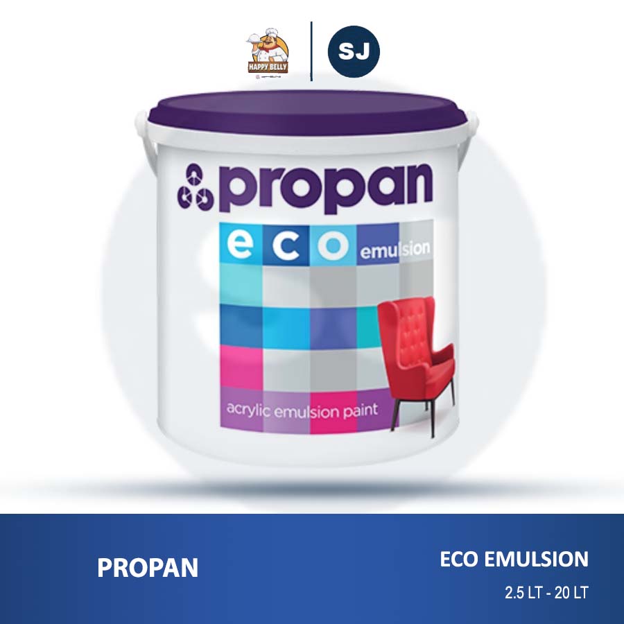 Cat tembok interior Propan Eco Emulsion 5kg White | Lazada Indonesia