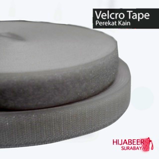Velcro Tape Perekat Kain 2,5cm HARGA PER ROLL | Lazada Indonesia