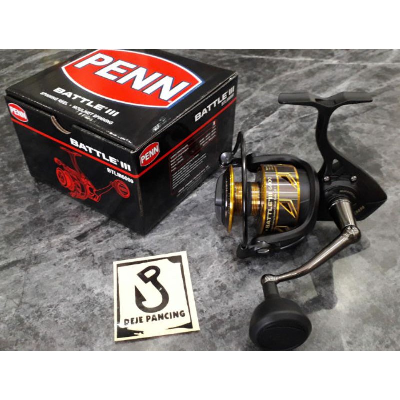 Reel Spining Penn Battle III 6000,6000HS, | Lazada Indonesia