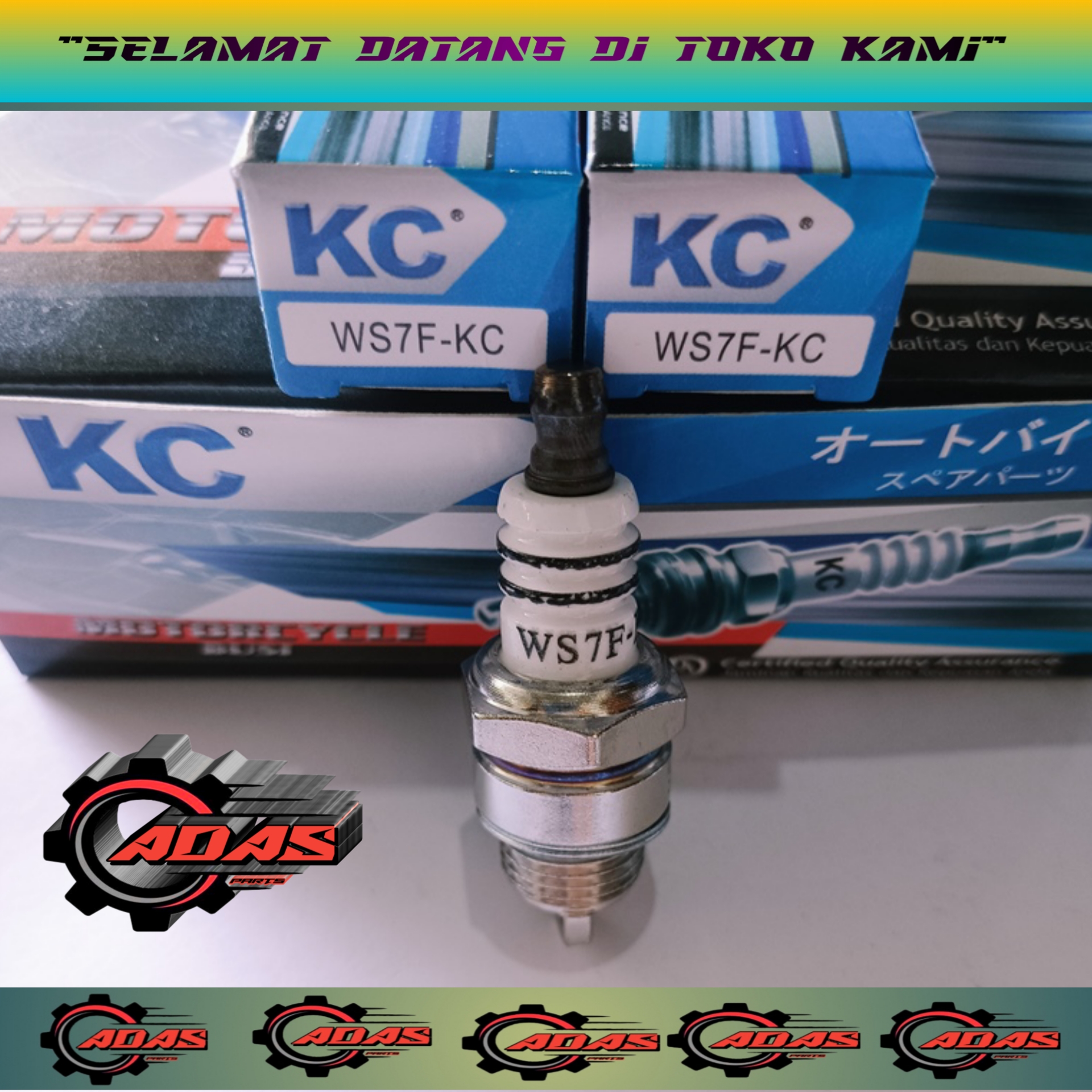 BUSI MESIN POTONG RUMPUT/KC-WS7F/BUSI MESIN PEMANGKAS RUMPUT | Lazada ...