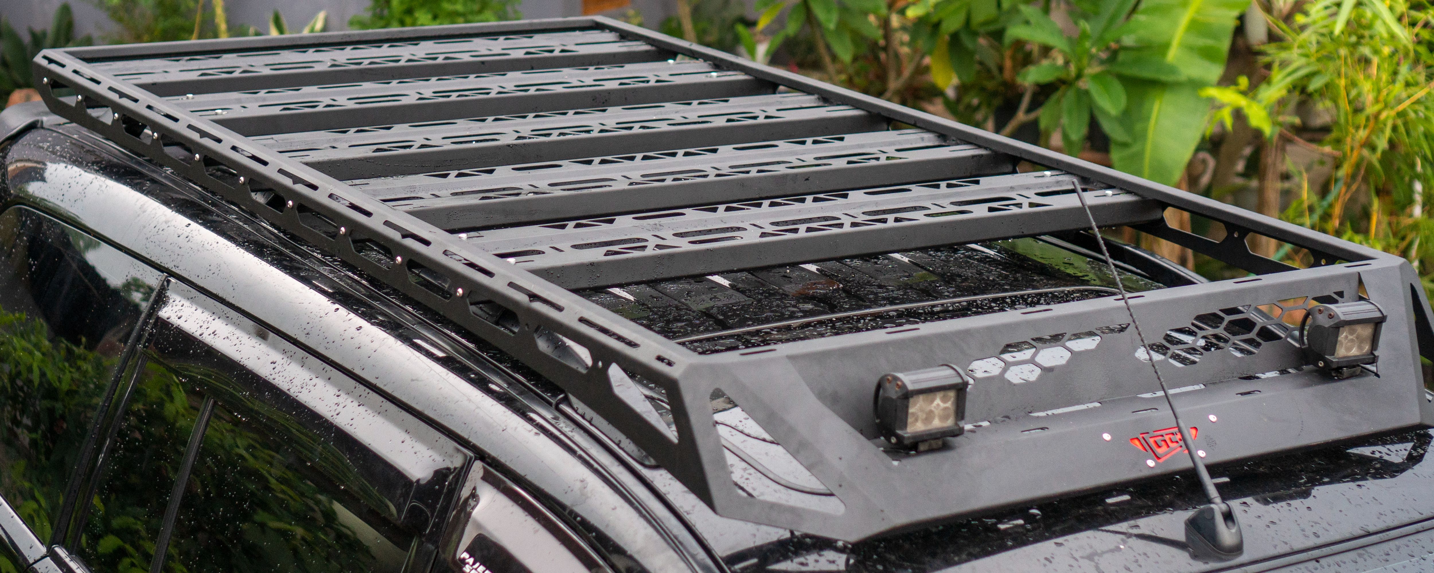 Roofrack MITSUBISHI PAJERO TOYOTA FORTUNER RAK BAGASI MOBIL | Lazada ...