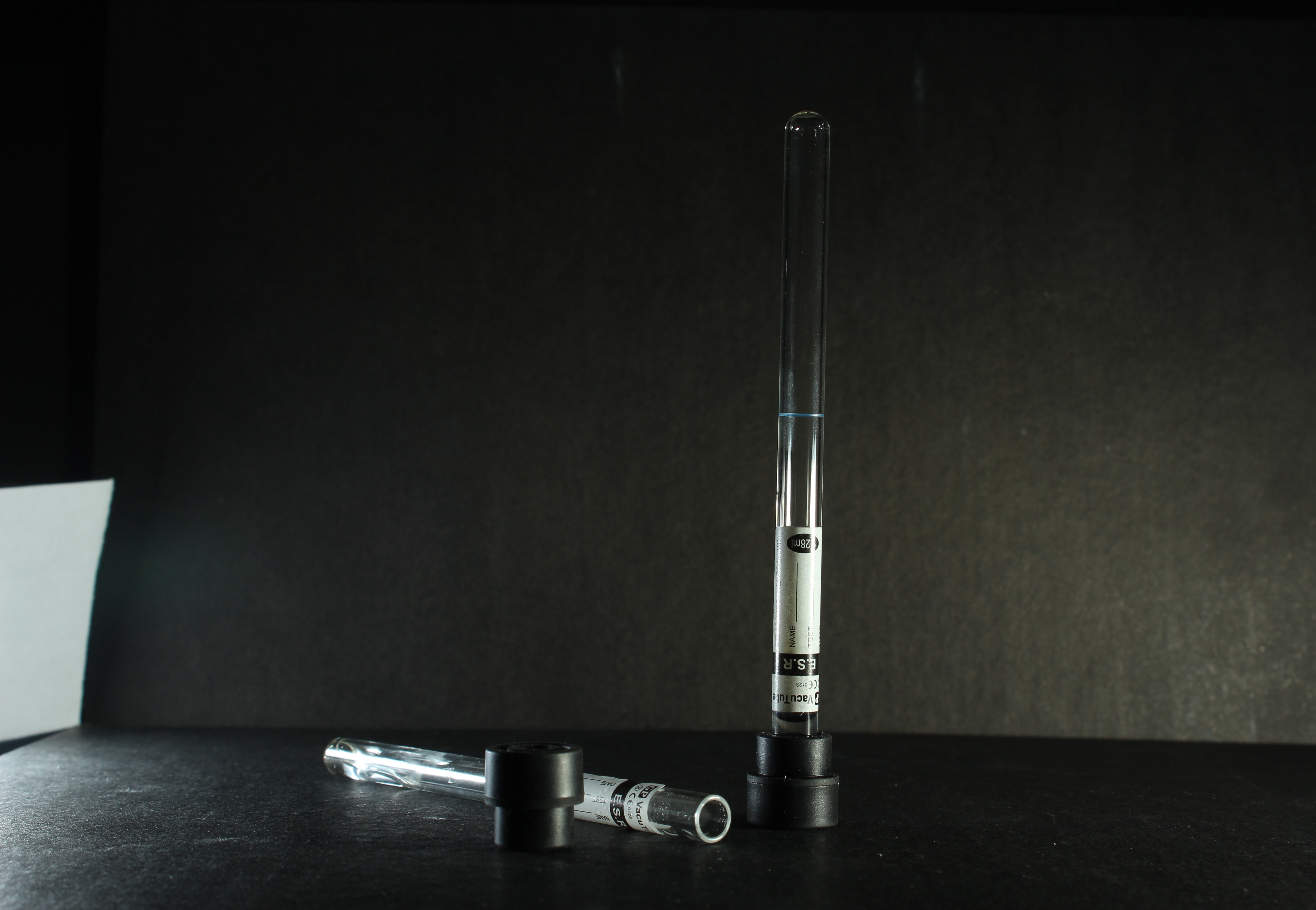 tabung Vacutainer ESR 1,28ml Tutup Hitam Merk GP | LED ESR 1,28 ml GP ...