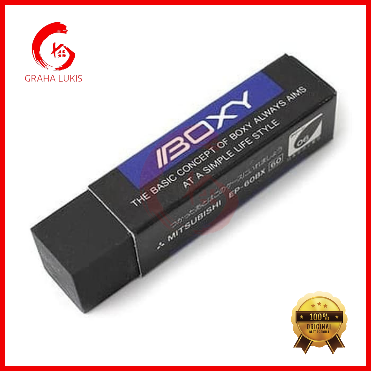 Uni Boxy Eraser EP-60BX | Lazada Indonesia