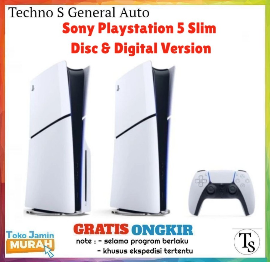 Sony Playstation 5 Slim Disc Digital Version / PS5 Slim Digital Disc ...