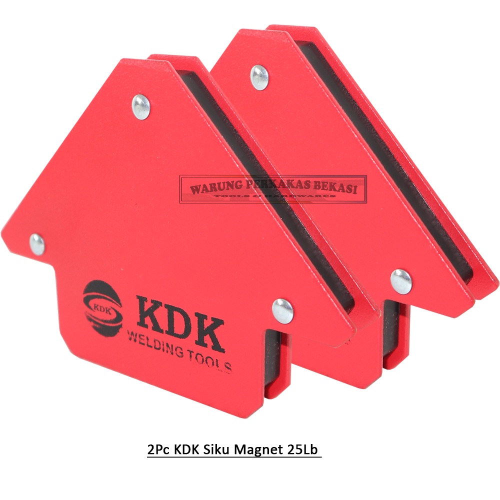 Set 2 Pcs KDK 3" Siku Magnet 3 Inch 25LB Pemegang Besi Las Sudut Setara ...
