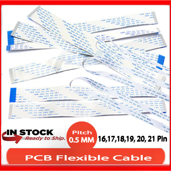 PCB Flexible/FFC Cable 16, 17, 18, 19, 20, 21 Pin Pitch 0.5mm | Lazada ...