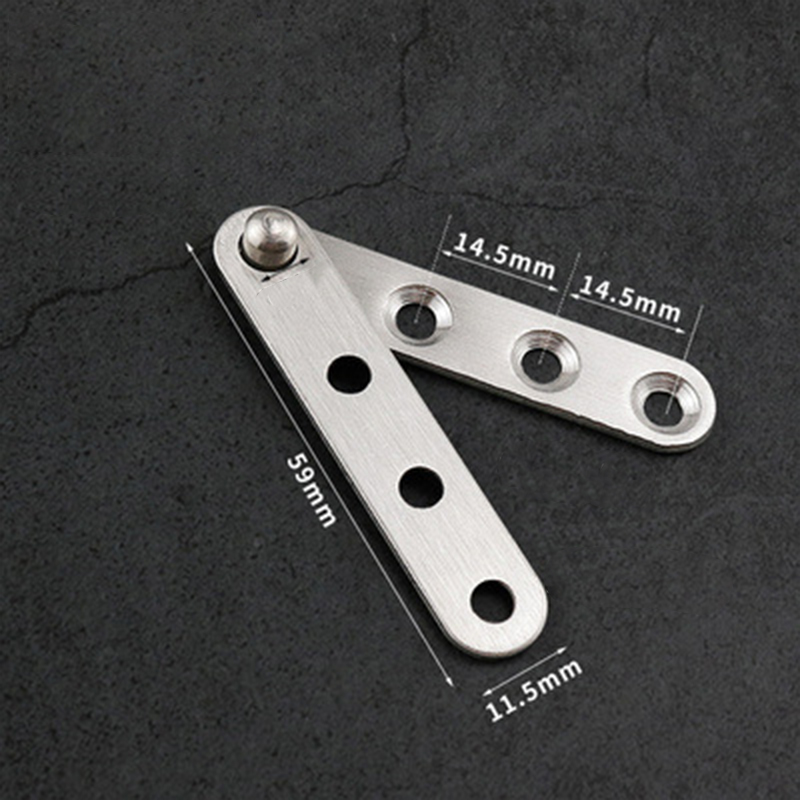 Stainless Steel Engsel Pivot Pintu 76mm Drawer Hinge Kecil Knife Hinges ...