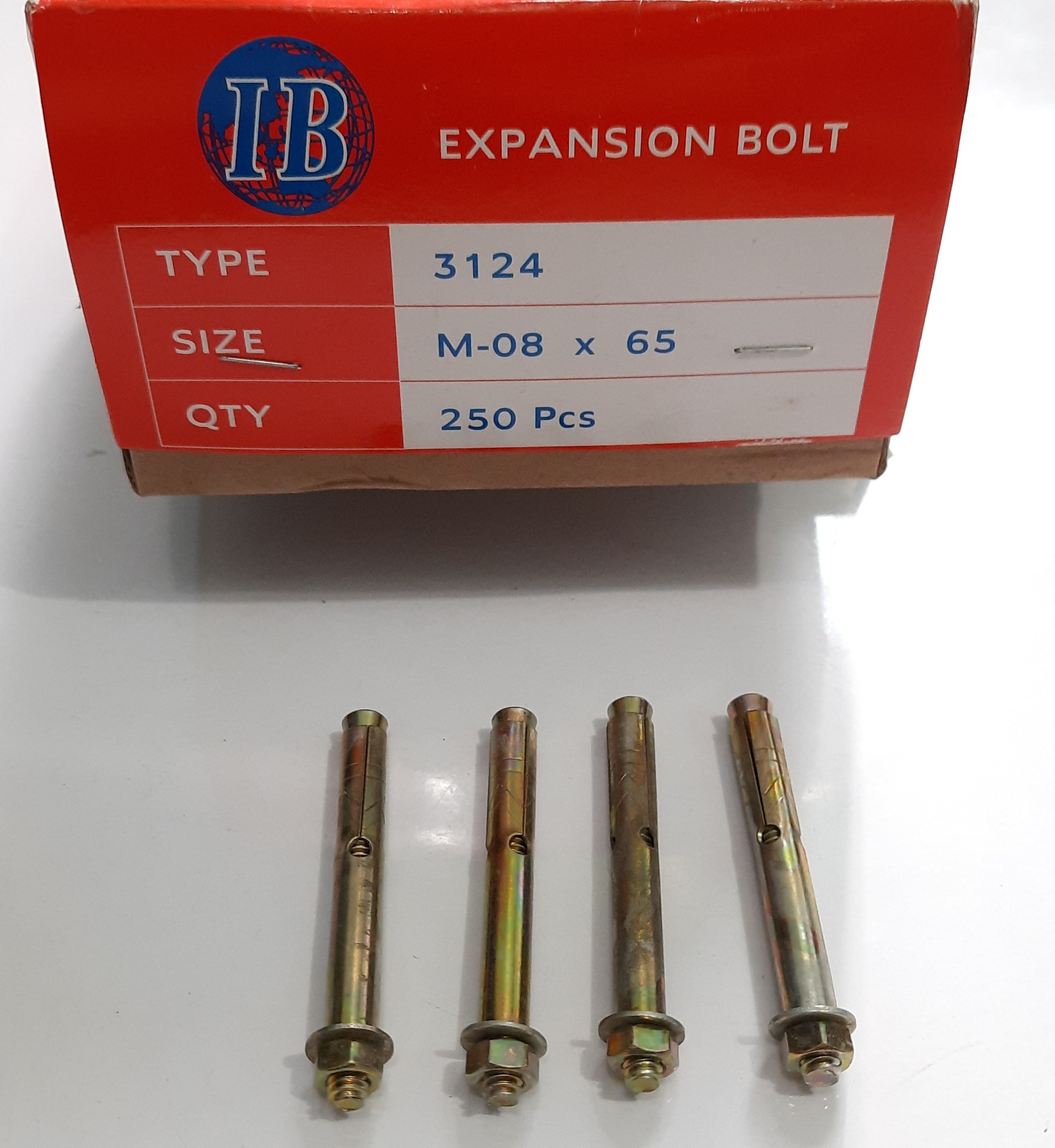 1 Kotak Dinabolt Dynabolt 8 x 65 / Baut Tanam Bor Baut Tanam 8mm Harga ...