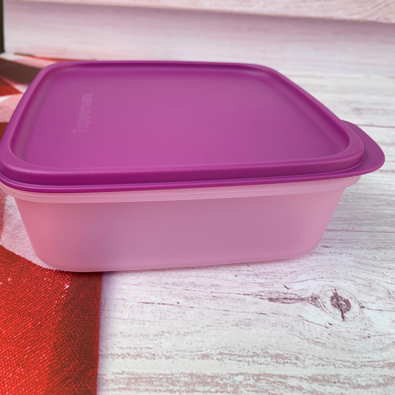 Tupperware Smart Saver Square 1,1 Liter / tempat makanan, lunch box ...